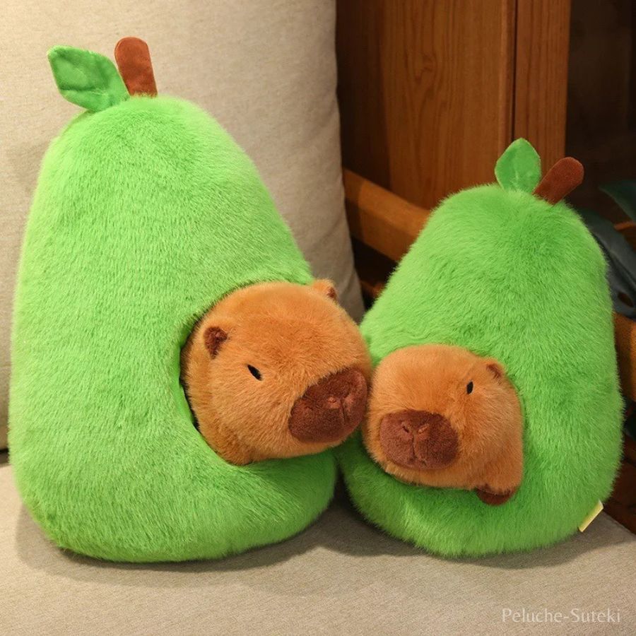 Peluche Capybara Avocat – Peluche Suteki