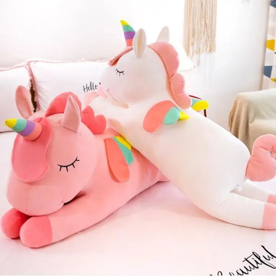 Peluche Licorne Géante Coussin – Peluche Suteki