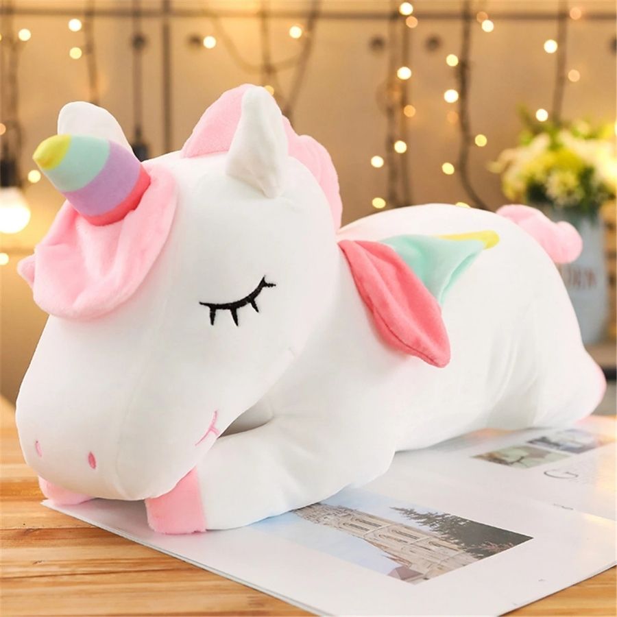 Peluche Licorne Géante Coussin – Peluche Suteki
